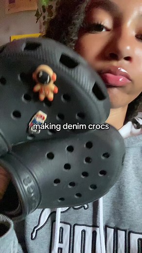 How to Make Denim Crocs: DIY Tutorial