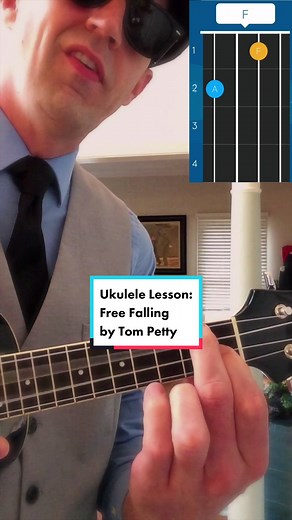 #Learn #freefalling by #TomPetty on #ukulele #music #sing #musician #singers #uke #lesson #howto #pennsylvania #ukuleletiktok