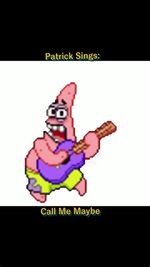 Patrick Sings Call Me Maybe #ai #music #spongebob #patrick #fyp #foryou #foryoupage #callmemaybe