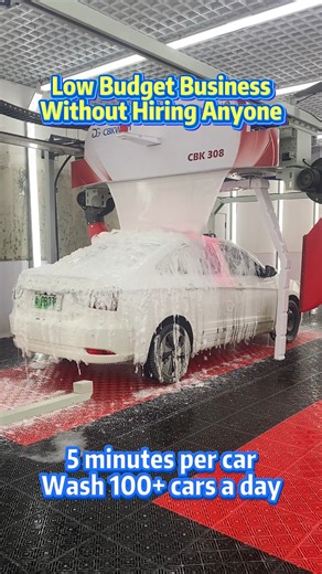 650K views · 1.2K reactions | Open 24/7, fully automatic and unmanned, supports multiple payment methods for easy management! #carwash #carwashing #carclean #carcleaning #autocarwash #touchlesscarwash | Liaoning CBK Carwash Solutions Co., Ltd. | Facebook