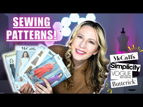 HUGE Big 4 Sewing Pattern Haul | Simplicity, McCall's, Butterick & Vogue
