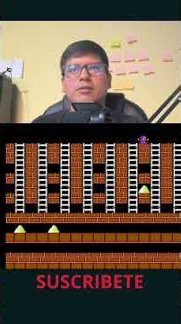 Lode Runner NES Nivel 13 de 50 #LodeRunner #RetroGaming #JuegoClasico #VideojuegosRetro #Shorts