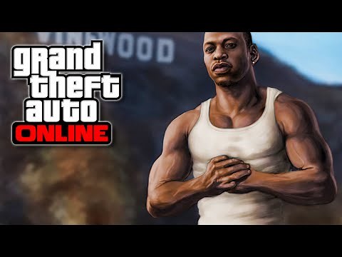 GTA 5 Online - How To Make "CARL JOHNSON" From San Andreas In GTA Online! (GTA V)