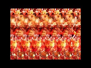 The best 3D Magic eye pictures Illusions . Part 2