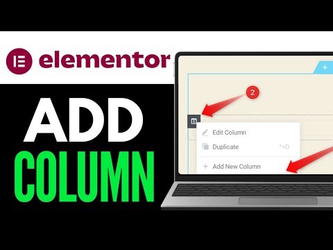 How To Add Column In Elementor 2025 (QUICK & EASY)