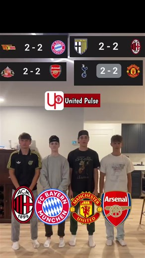 Empat Trio Sepak Bola: Manchester United, Arsenal, AC Milan