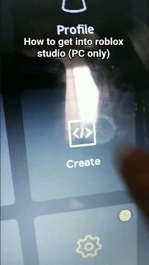 How to get into roblox studio.