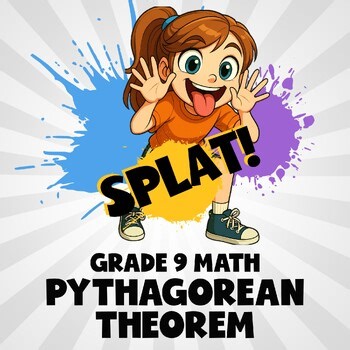 Pythagorean Theorem SPLAT! Math Game - No Prep Grade 9 Review