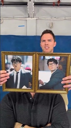 📲 David Corenswet and Nicholas Hoult recreate the iconic makeover scene from The Princess Diaries.