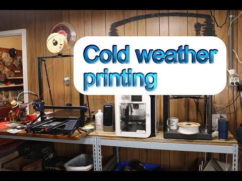 Cold weather 3d printing issues follow up and solution, Ep 564 Coffee and tools
