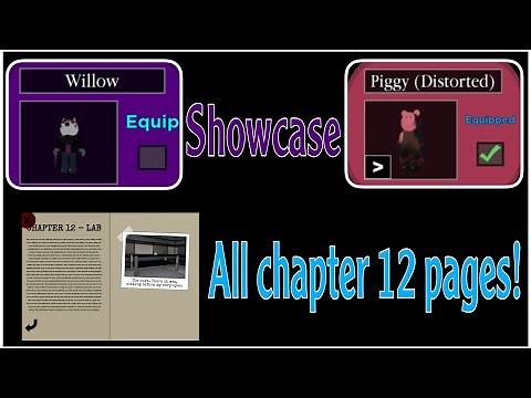 All 6 Page Locations in Chapter 12 Book 2! (Roblox Piggy)