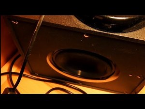 Logitech z533 extreme bass test