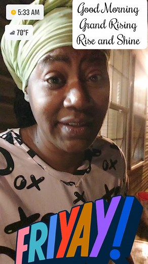 It's morning time yall #GrandRising | Jackie Lindley