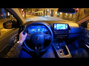 CITROEN C5 AIRCROSS 48V HYBRID 2024 (Facelift) - NIGHT POV test drive & FULL REVIEW