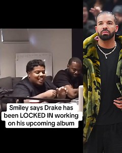 178K views · 2.1K reactions | Smiley confirms that Drake has been hard at work on his upcoming album  "Even at the NOKIA video shoot, he had a bunch of producers and he was just recording... he's in that crazy mode right now." | HotNewHipHop.com | Facebook