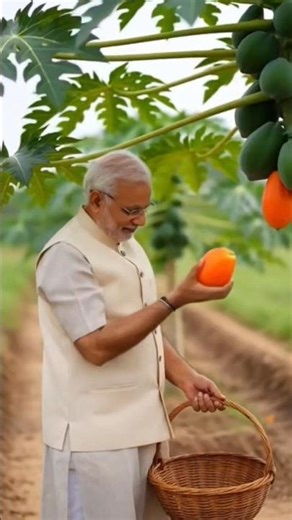 Modi Ji Ne Khet Me Papita Ki Fasal Lagai 😲 | Jangli Janwaron Ne Fasal Barbad Kar Di 🐗🐒 |