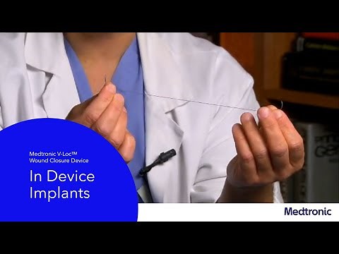 How to Use the V-Loc™ Wound Closure Device in Pocket Closure - Dr. Sussman
