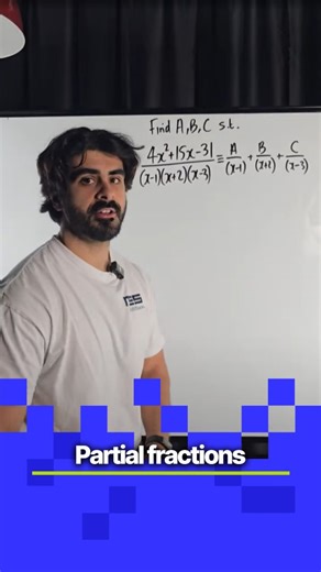 A-level Maths - Partial fractions #myedspace #myedspacemaths #alevels #maths #neildoesmaths | MyEdSpace Maths