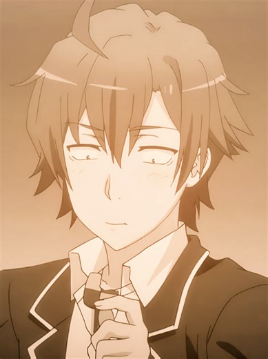 An old clip that I forgot to publish. #anime #romanceanime #oregairu #hachimanhikigaya #foryou