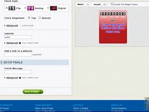 How to Embed a Countdown Timer Widget to a Website , Video 1