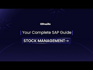 📦 SAP Business One Stock Management Training | Inventory Control Made Easy!