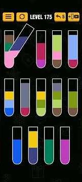 water sort puzzle Level 175