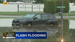 Heavy rains lead to flooding problems, damage in parts of South Jersey and Pennsylvania