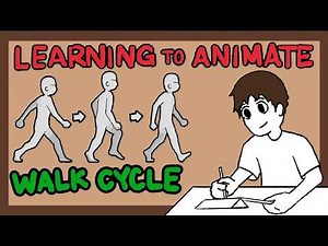 Learning to ANIMATE as a BEGINNER?! | Part 4 - The Walk Cycle, Finally!!