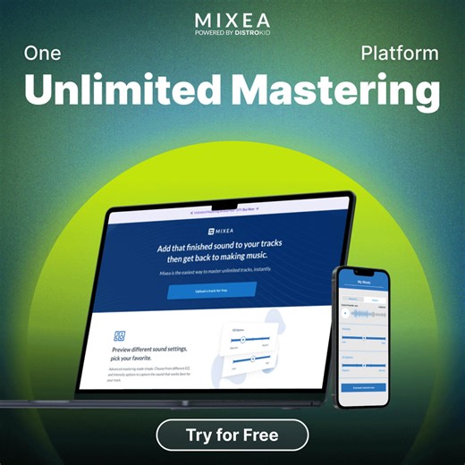 With real-time previews and no learning curve, it's creativity without limits. | DistroKid