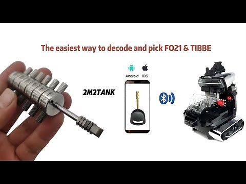 The easiest way to decode FO21 & TIBBE key of Ford and Jaguar