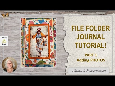 File Folder Junk Journal Tutorial - Part 2