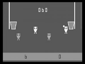 Basketball (1974) - First game with sprites