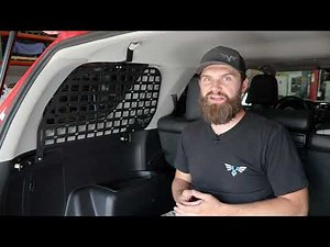 5th Gen 4Runner Rear Window MOLLE Storage Panel Install
