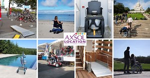 Hire electric mobility scooter for people with difficulty walking