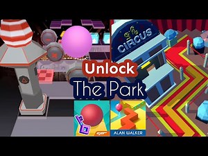 Rolling Sky VS Dancing Line - Unlock The Park (Mashup)