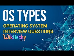 Different Types of Operating Systems | Operating System Interview Questions and Answers