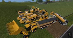 Farming Simulator 17 "Huge Cat Heavy Machinery Pack"