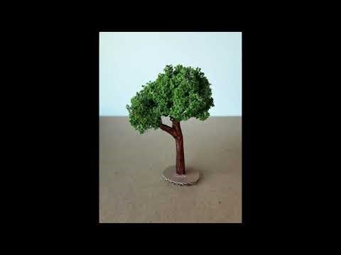 Easy Mini Tree for Architecture Models | DIY Tutorial