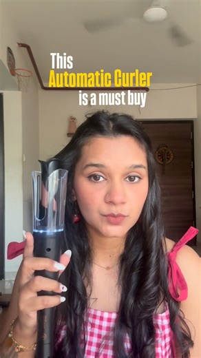 Niharika & Shubham Uttvani on Instagram: "If you are struggling to curl your hair - Makemeebold Automatic Hair Curler is a game changer for you 🫶🌸✨ @makemeebold_official @urbanyog_official Features: - Adjustable Temperature (Choose from 160°C–220°C settings to suit all hair types) - Auto Shut off - 360^ Swivel cord - Travel Friendly #trending #curl #product #hair #style [haircurler, hairstyling, curlshair, hairstylingtools, hairgoals, effortlesscurls, softcurls, beachywaves, volumecurls, hairt