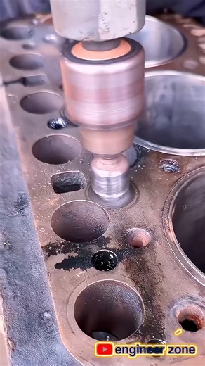 Engine Block Holes Cleaning 🔧 | Must-Do Step Before Assembly #Shorts