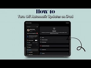 How to Turn Off Automatic Updates on iPad