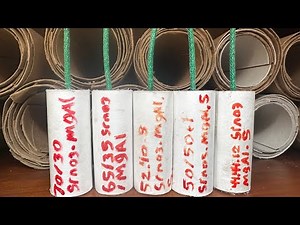 Strontium nitrate Flash powder comparison.