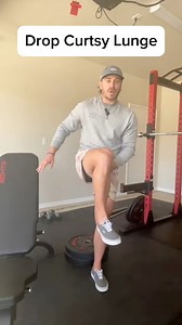 18K views · 868 reactions | Drop Curtsy Lunge for the upper glutes (glute med) #gluteworkout #workouttutorial #workouthelp | Lost and Lifting | Facebook