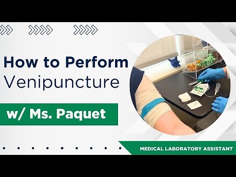 How to Perform Venipuncture with Mrs. Paquet | How To Series