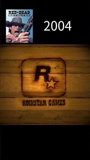 Red Dead Logo Intro Evolution (2004 - 2018) #rdr2#arthurmorgan#reddeadredemption#edit#youtubeshorts