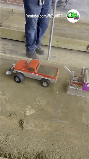 Modified 4wd RC truck pulling at the 2024 Spring Nationals