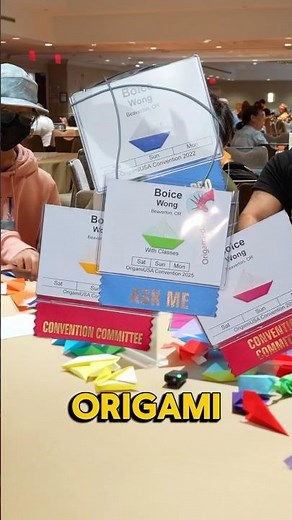 The fastest origami folding #speedrun #origami #paperart