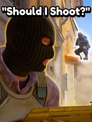 Only 1 Right Decision..⌛ . What would you do in this position? The CS2 pro mezii decides to hold his fire, which allows him to get 2 kills instead on 1. #CS2 #counterstrike #cs2moments #mezii