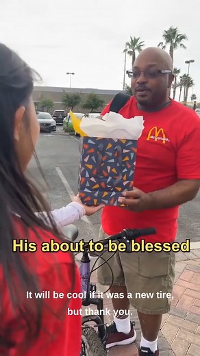 He rides his bike 10 miles to work every day so they got him a car This video was produced by Network Media and Kenyon's Friends | Epic Vid Collection | Facebook