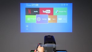 Magcubic Smart Projector HY320 With Android 11.0 Support Dual Wifi6 H713 BT5.0 Allwinner Flexible Home Cinema With 390 Lumens